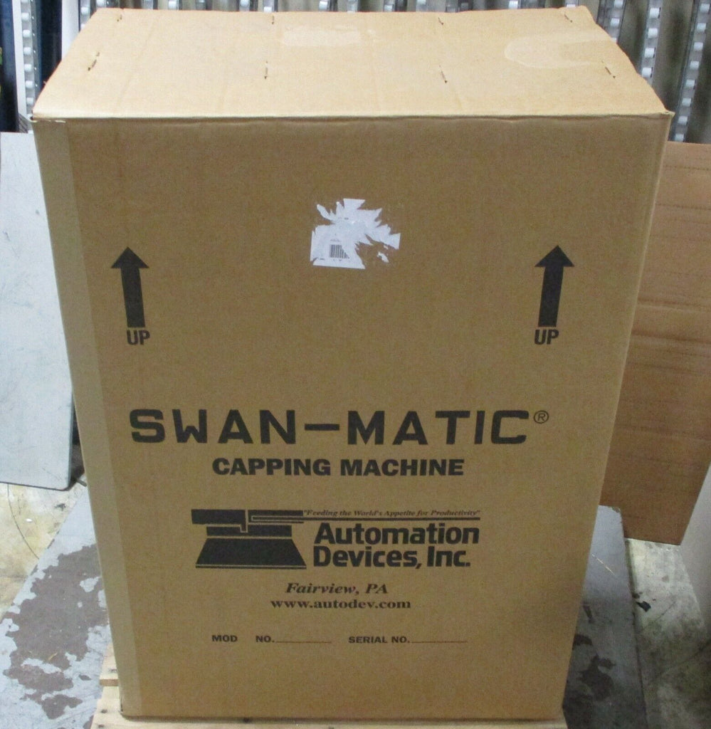 Automation Devices Swan-Matic Cap Master C300 Capping Machine C302E Co ...