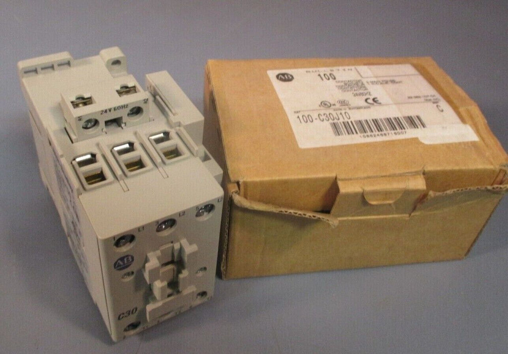 Allen-Bradley IEC Contactor 480 VAC, 24 VAC, Series C 100-C30J10 ...