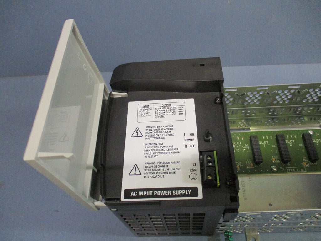 Allen-Bradley 1756-A17 ControlLogix 17-Slot Chassis w/1756-PA75/B AC P ...