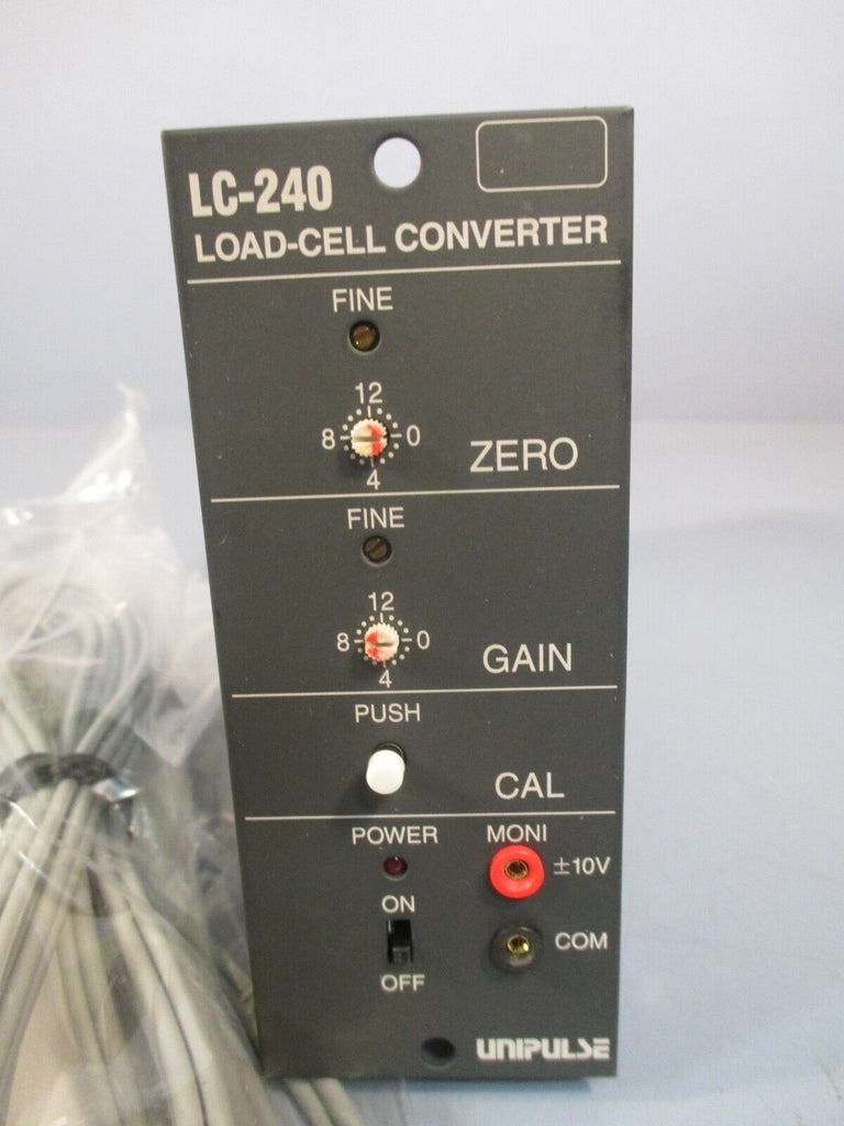 Unipulse Load Cell Converter LC-240 | eTech Surplus