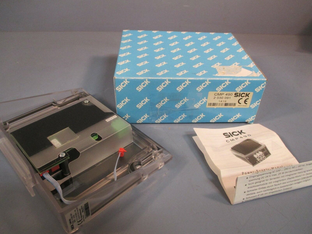 SICK POWER SUPPLY MODULE CMP 490 | eTech Surplus