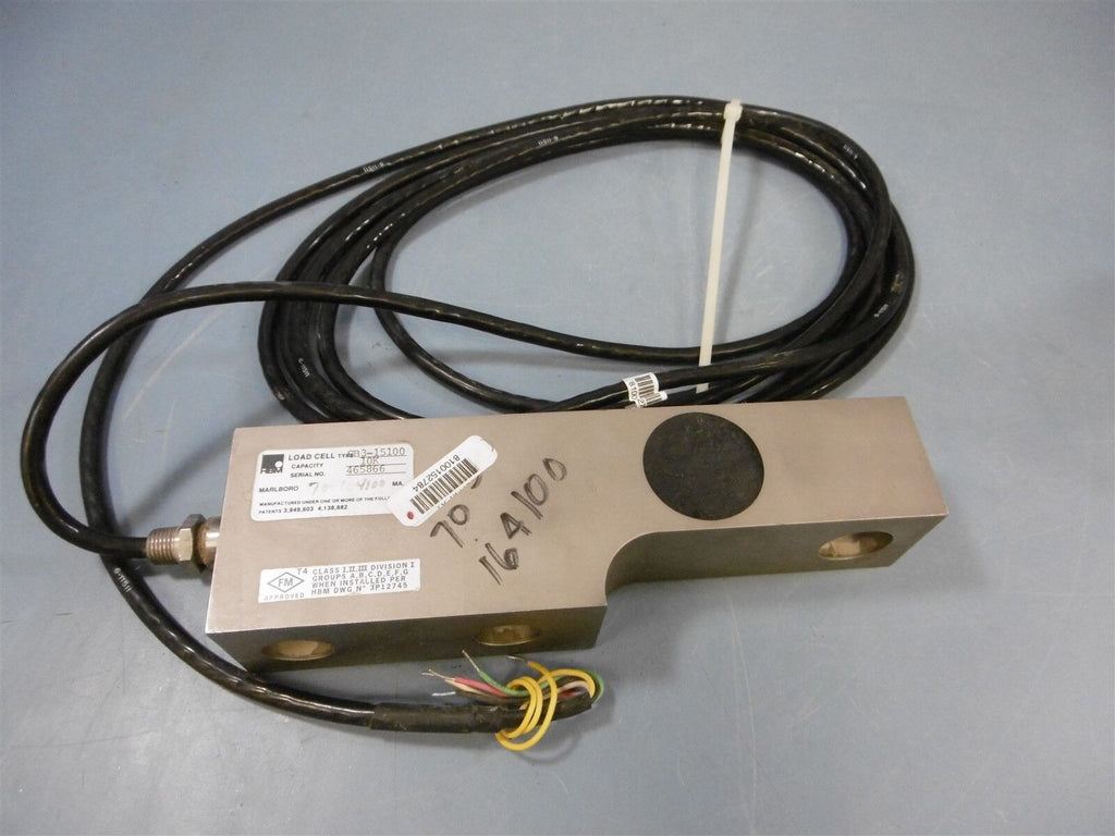 HBM Load Cell Scale SB3-15100 10K Capacity Sheer Beam 10' Cable | eTech ...
