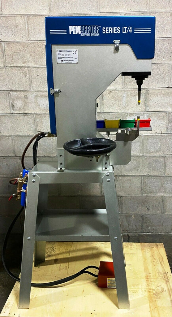 Pemserter LT/4 3-Ton PEM Insertion Press LT4-0504 Pemsetter w/ PEMS in ...