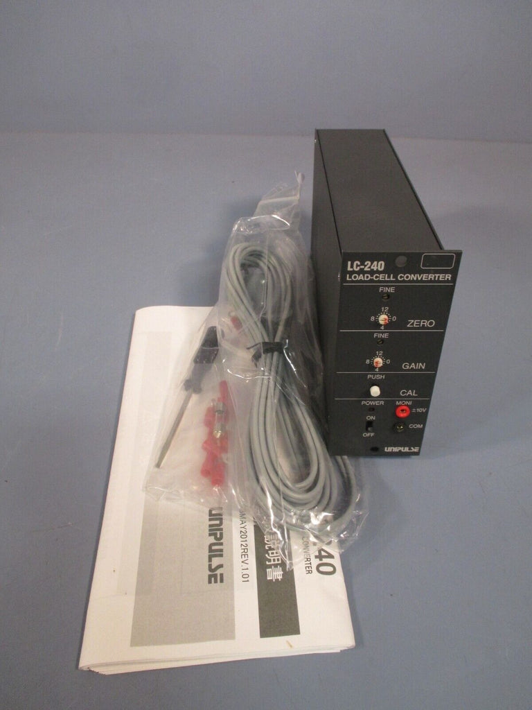 Unipulse Load Cell Converter LC-240 | eTech Surplus