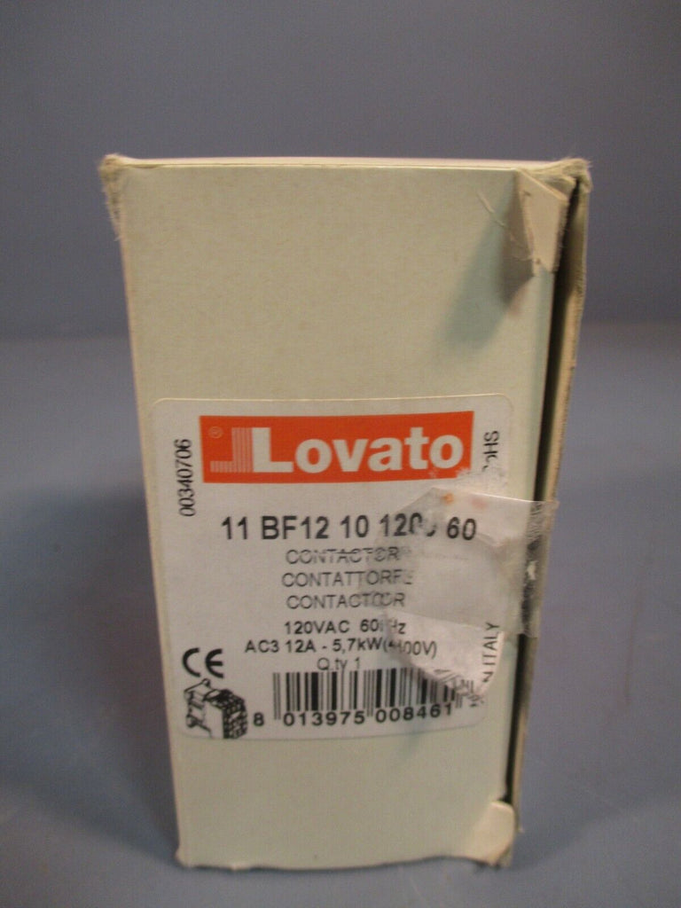 Lovato Electric Contactor 11BF1210120 Type BF12 | eTech Surplus