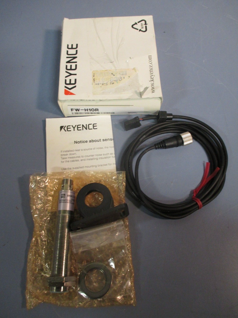 KEYENCE High Power Digital Ultrasonic Sensor Head FW-H10R | eTech Surplus