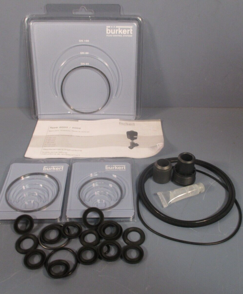 Burkert SET5-2000-2-WEGE 2000/2002 Valve Spare Parts Kit ANTR-DM: 125M ...