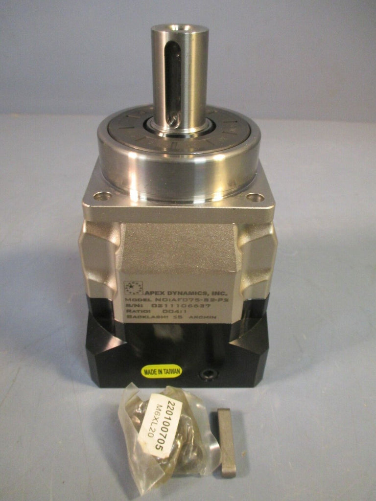 APEX DYNAMICS GEAR REDUCER RATIO 004:1 AF075-004-S2-P2 | eTech Surplus