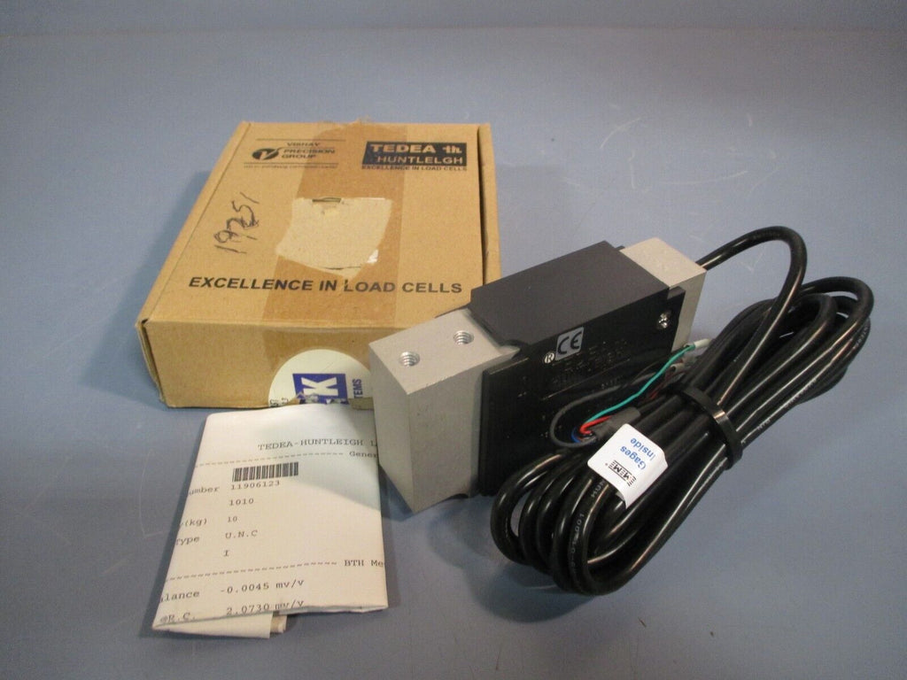Tedea Huntleigh Aluminum Single-Point Load Cell, 10KG Model 1010 ...