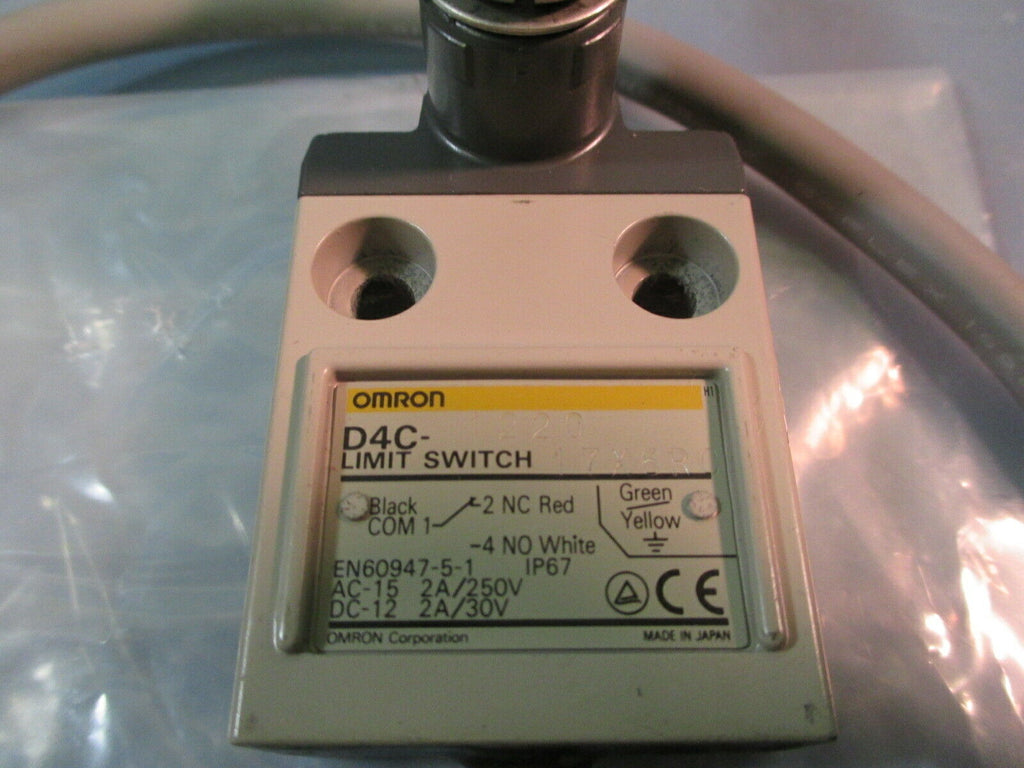 Omron Limit Switch D4C-1220 | eTech Surplus