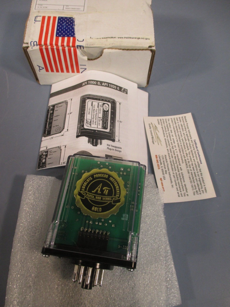 Absolute Process Instruments Input Alarm API 1000 G D | eTech Surplus