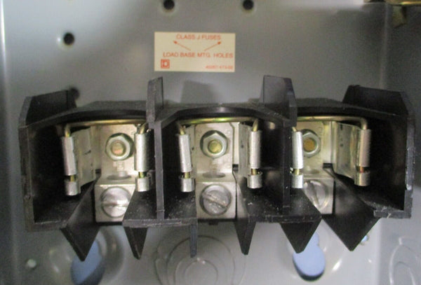 Square D H361 Ser E1 Heavy Duty Safety Switch 30A, 600VAC, 3PH, 20HP M ...