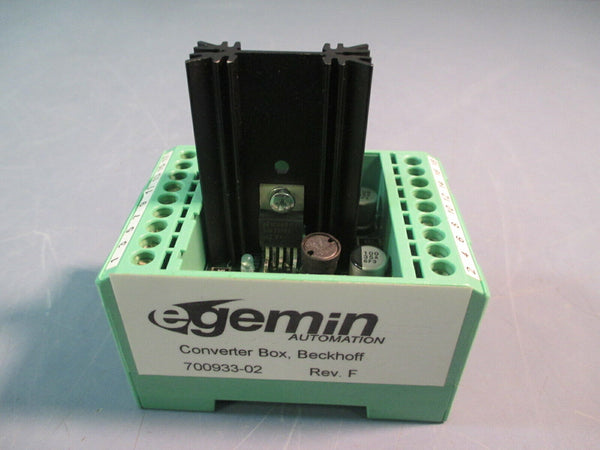 Beckhoff Egemin Converter Box Terminal Module Rev F 700933-02 | eTech ...