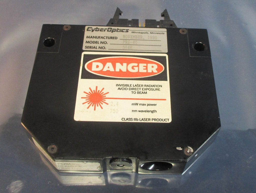 CyberOptics PRS-40 2.4mW Max Power & 750 nm Wavelength Class IIIB Lase ...