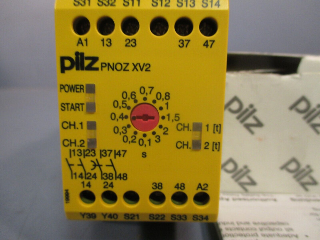 PILZ Safety Relay 774502 PNOZ XV2 3/24VDC | eTech Surplus