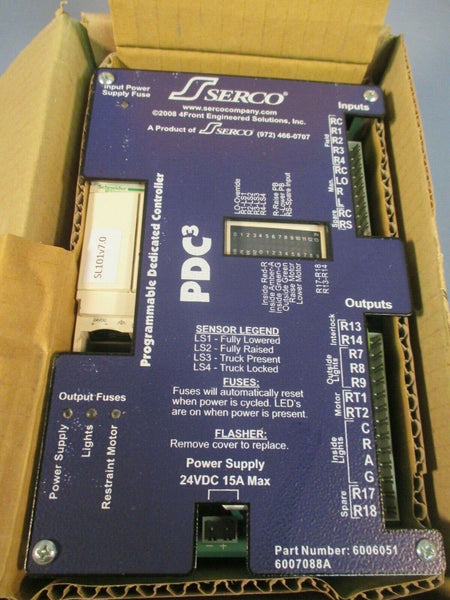 SERCO PDC3 Programmable Dedicated Controller 6006051 | eTech Surplus