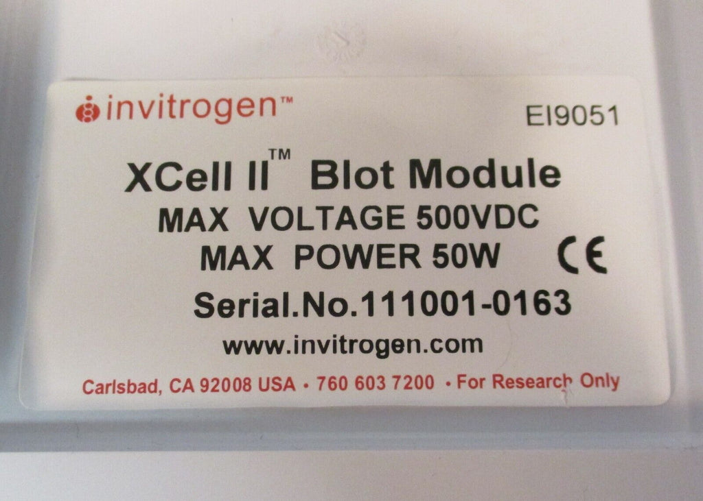 Invitrogen SureLock Novex Mini-Cell Electrophoresis w/ Xcell II Blot M | eTech Surplus