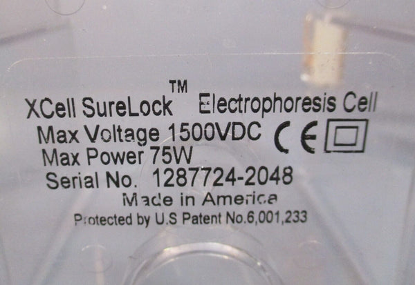 Invitrogen SureLock Novex Mini-Cell Electrophoresis w/ Xcell II Blot M ...