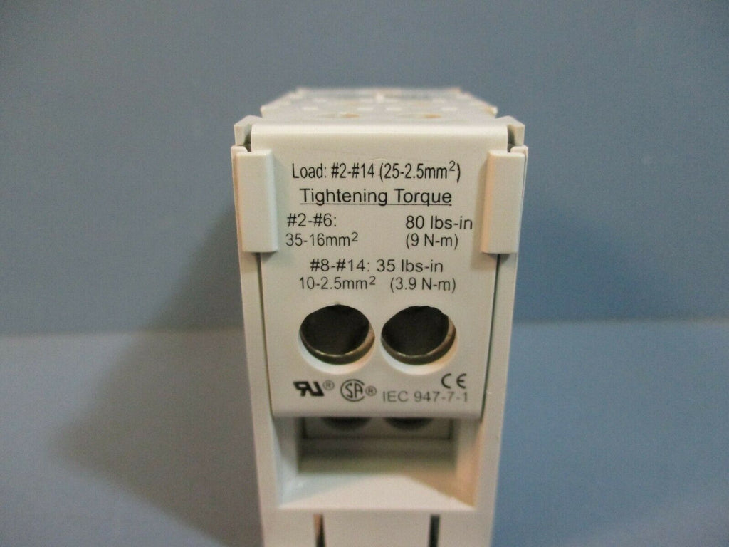 Mersen FSPDB2A Power Distribution Block 1500V 175A NEW LOT OF THREE | eTech Surplus