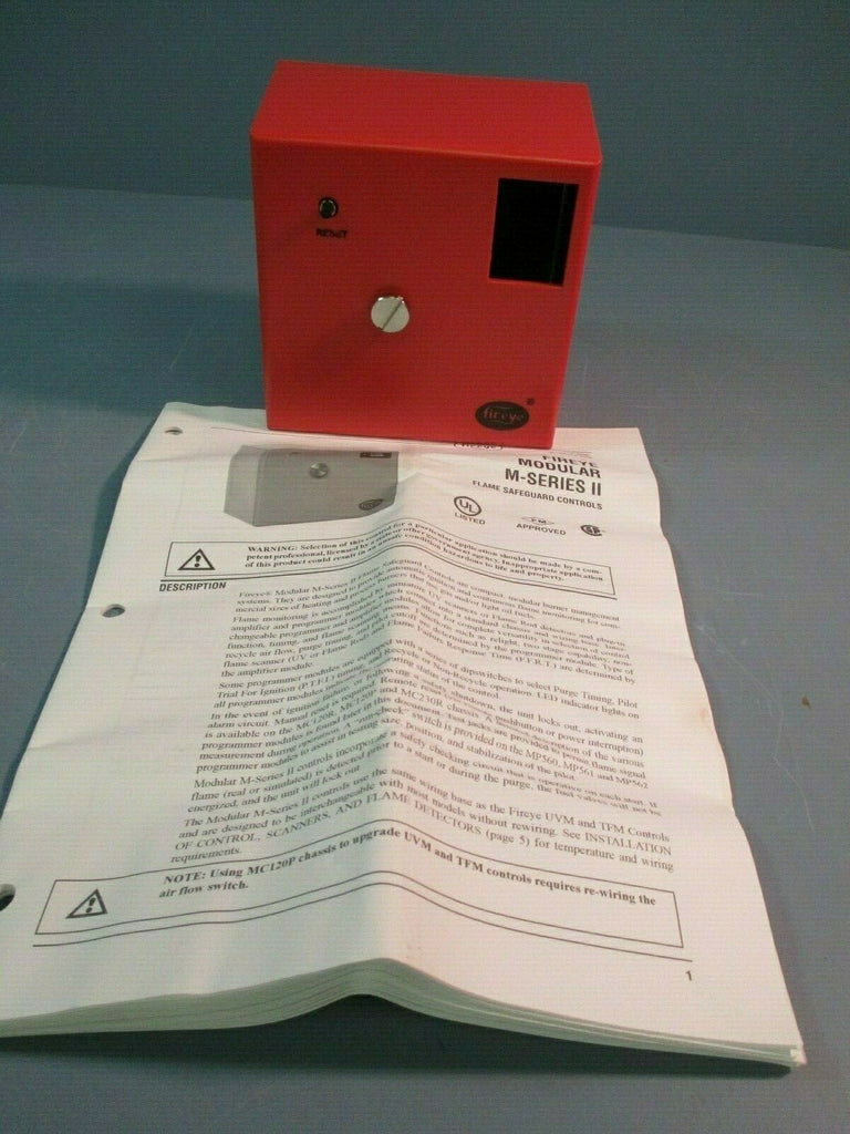 FIREYE CHASSIS MODULAR 120V 50/60HZ MC120 | eTech Surplus