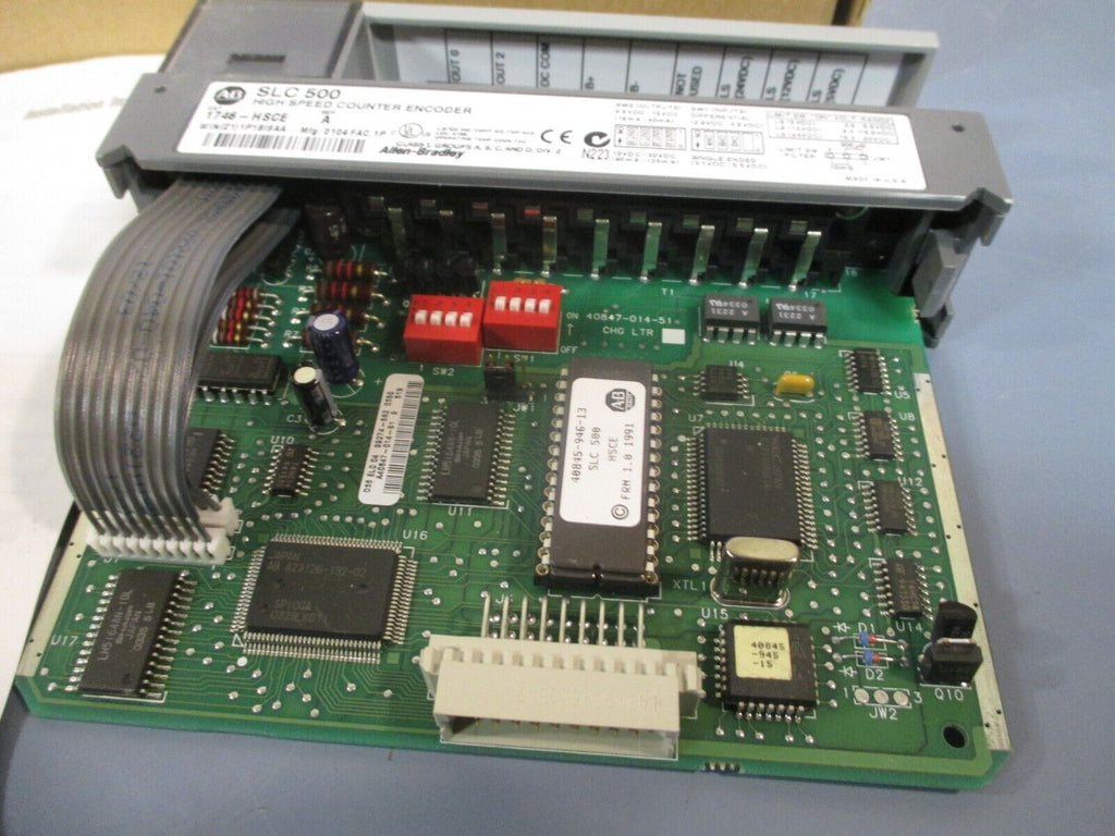 Allen-Bradley SLC Analog High Speed Counter Encoder/Module Series A 17 ...