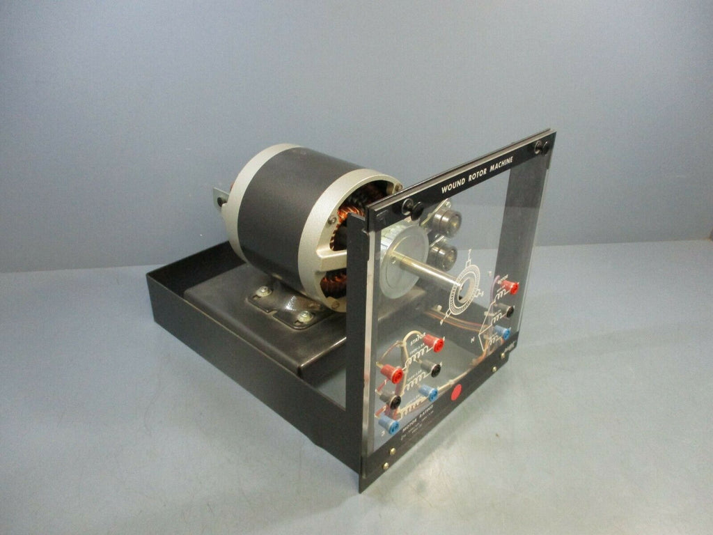 Lab-Volt 8231-00 Wound Rotor Machine ¼HP 1500r/min 208V 1.3A 60Hz ...