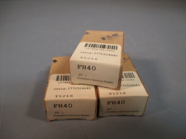 EATON Overload Relay Heater Element (Lot of 3) FH40 | eTech Surplus