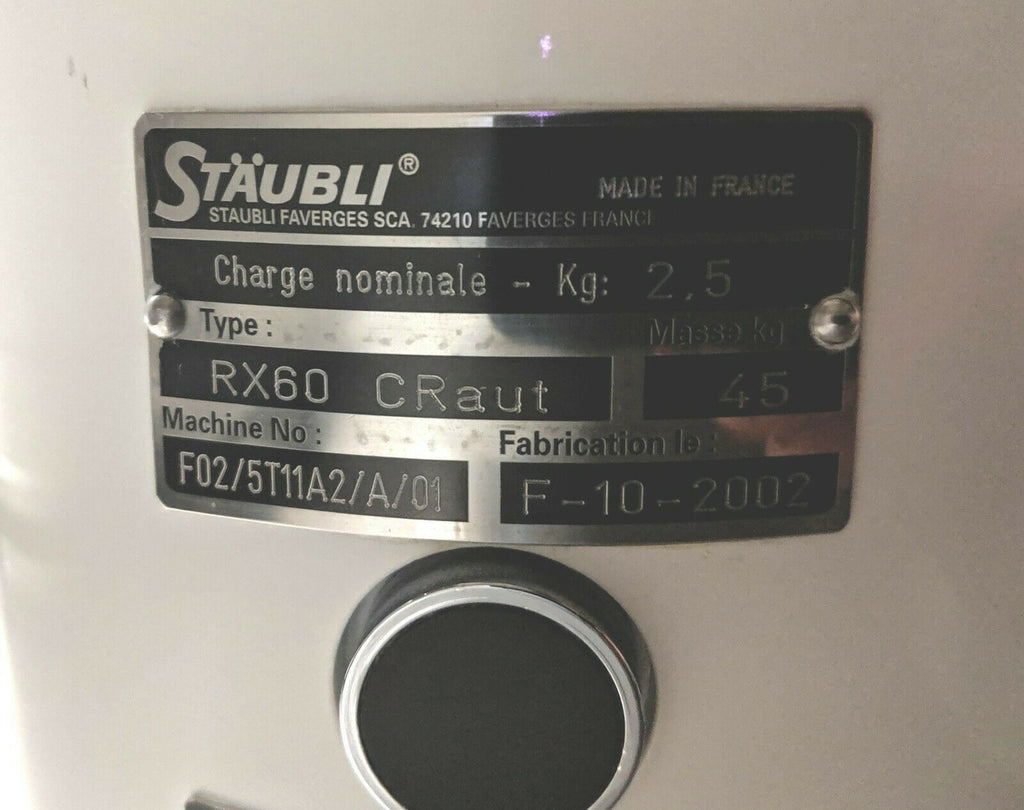 Cellmate Adept Staubli RX60 CRaut Robot Cell, Robotic Arm, Cleanroom P ...