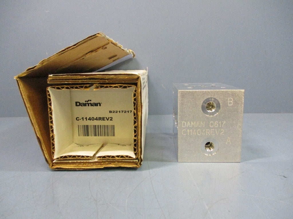 Daman C-11404REV2 Hydraulic Manifold New | eTech Surplus