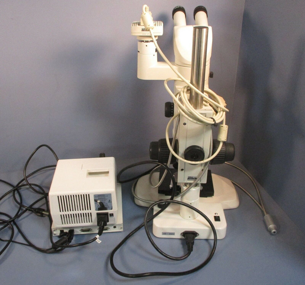 Nikon SMZ1500 Stereo Microscope w/ DS-U3 Digital Sight & NI-150 Light ...