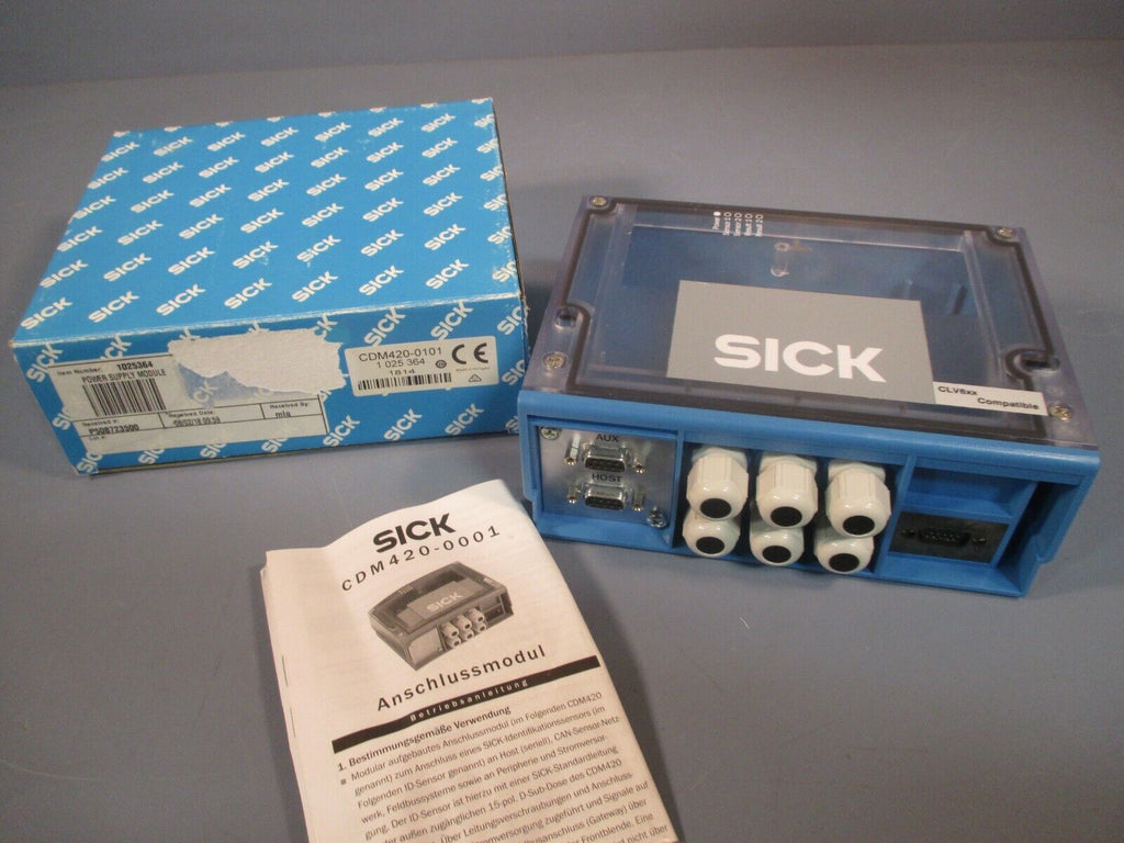Sick Connection Module Power Supply CDM420-0101 | eTech Surplus