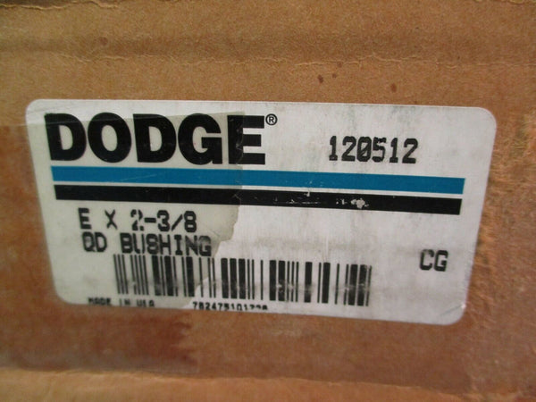 Dodge QD Bushing E X 2-3/8 NEW | eTech Surplus