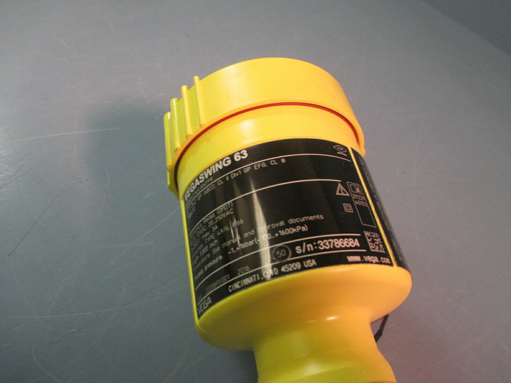 VegaSwing 63 Vibrating Level Switch 33786684 SWING63.XUCANTPR | eTech ...