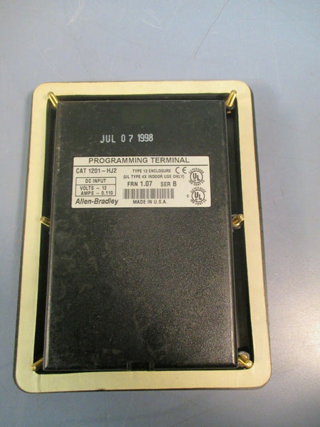 Allen-Bradley Drive Programming Terminal Ser. B FRN 1:07 1201- HJ2 ...