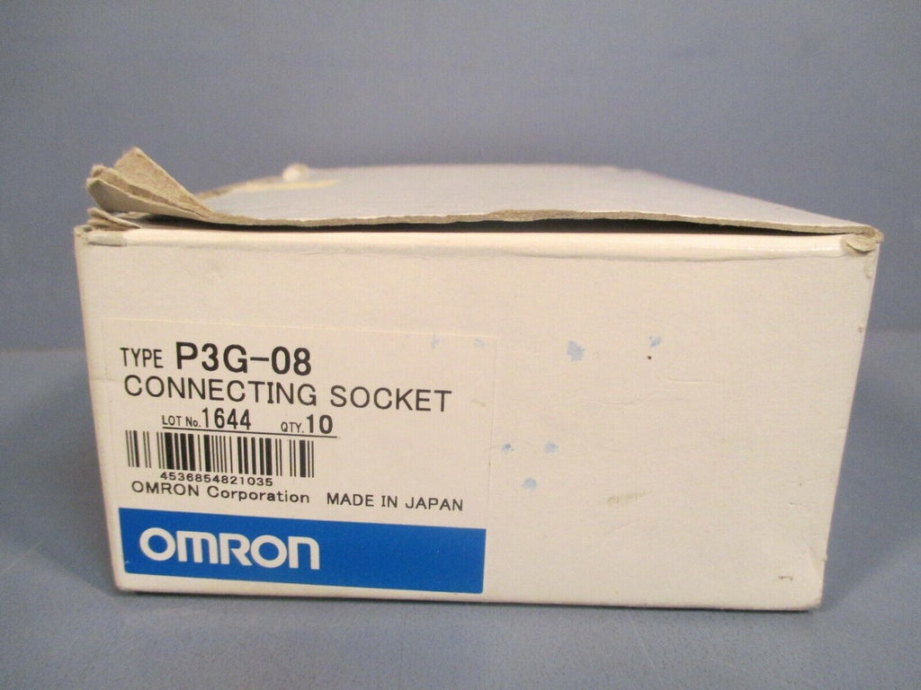 Omron 8-Pin Socket Timer Relay (8 Pcs) P3G-08 | eTech Surplus