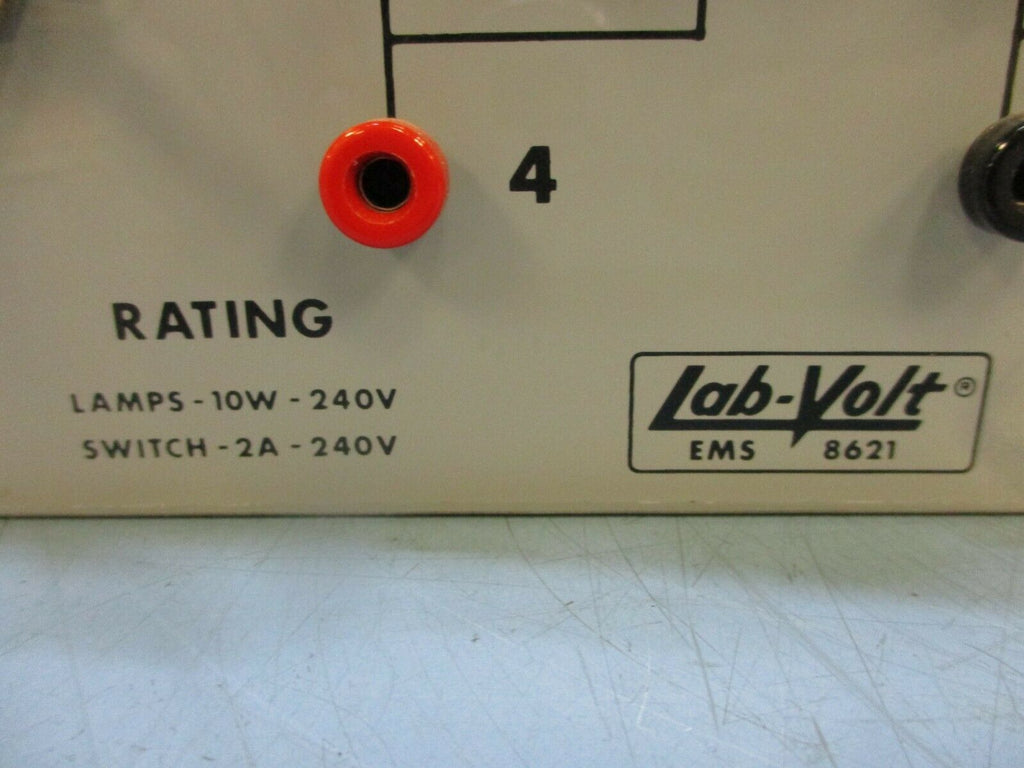 Lab-Volt EMS 8621 Synchronizing Module 10W 2A 240V | eTech Surplus