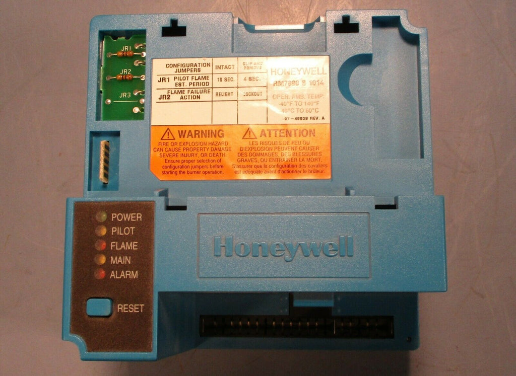 Honeywell RM7890B 1014 Primary Burner Control Module Rev D NWOB | eTech ...