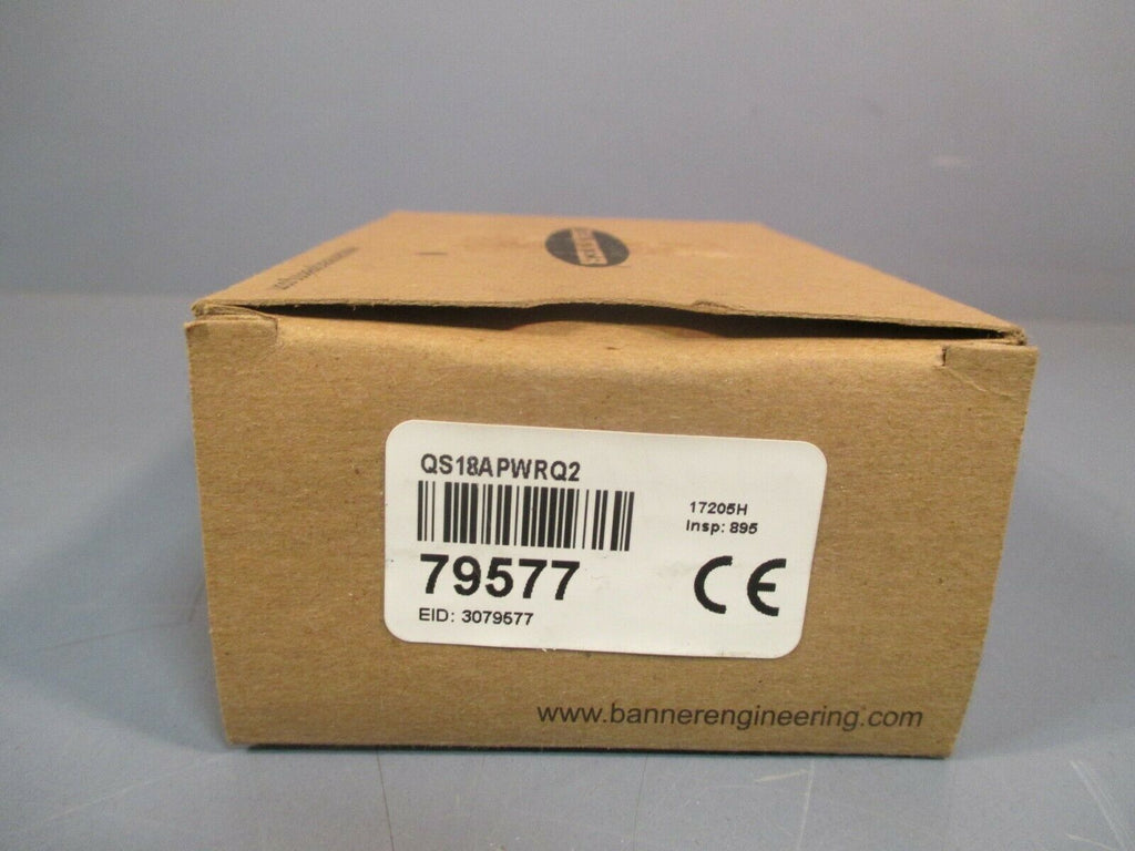 Banner World-Beam QS Universal Voltage Sensor 79577 QS18APWRQ2 | eTech ...