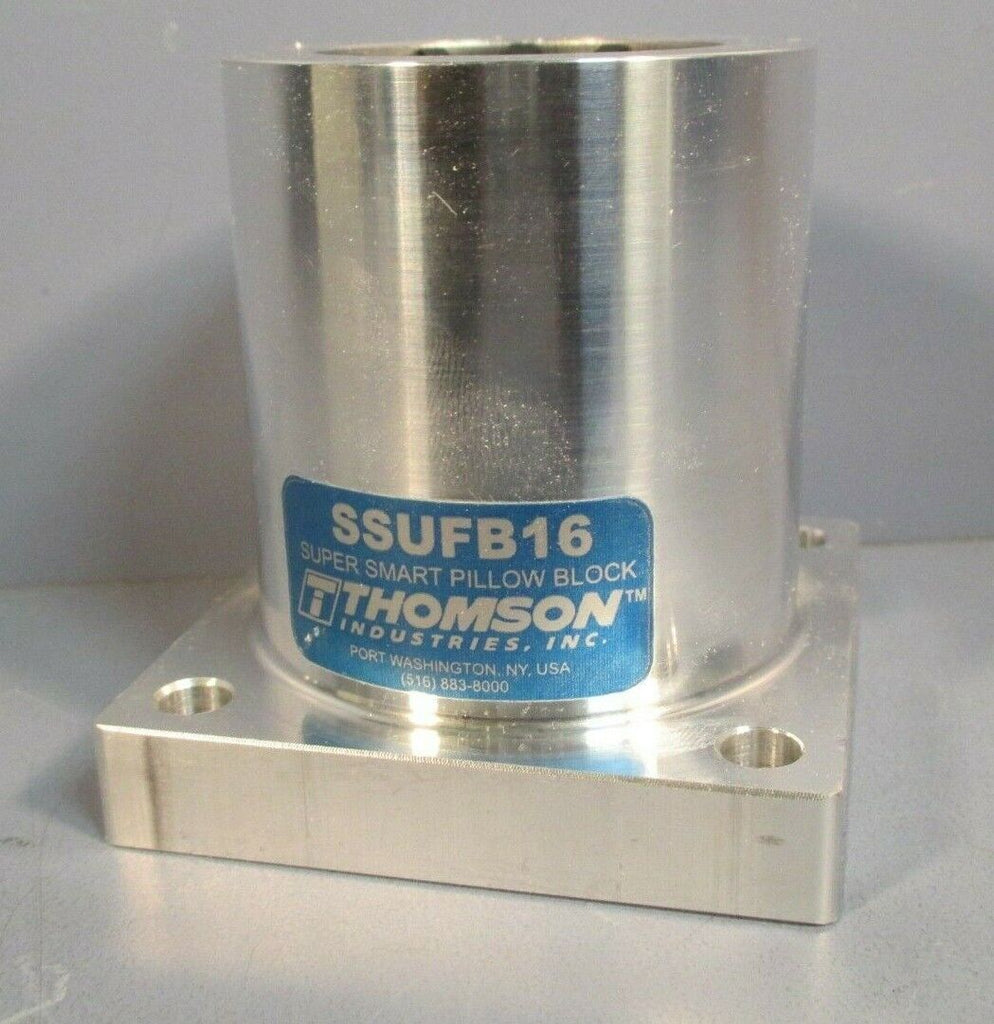 THOMSON SUPER SMART BALL BUSHING LINEAR BEARING PILLOW BLOCK SSUFB16 | eTech Surplus