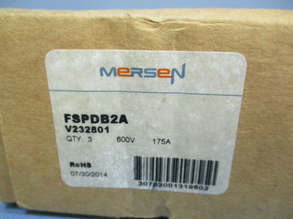 Mersen Ferraz Shawmut FSPDB2A Distribution Block 600V 175A NEW 3 Block | eTech Surplus