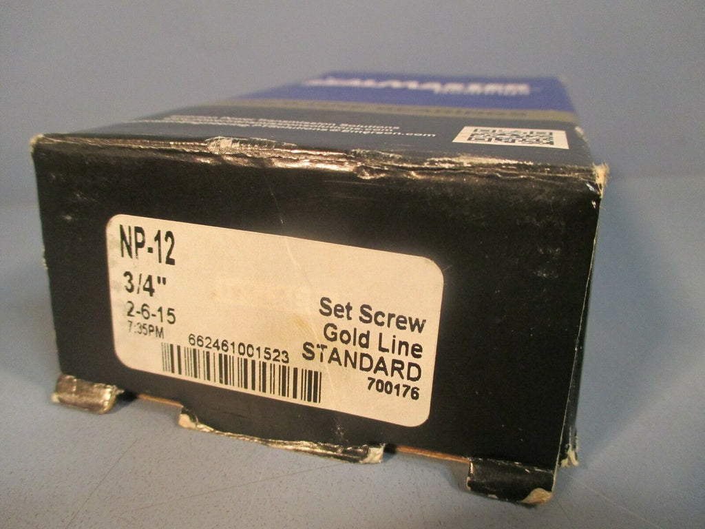 Sealmaster 2 Bolt Pillow Block Bearing Unit 3/4" Bore NP-12 700176 ...