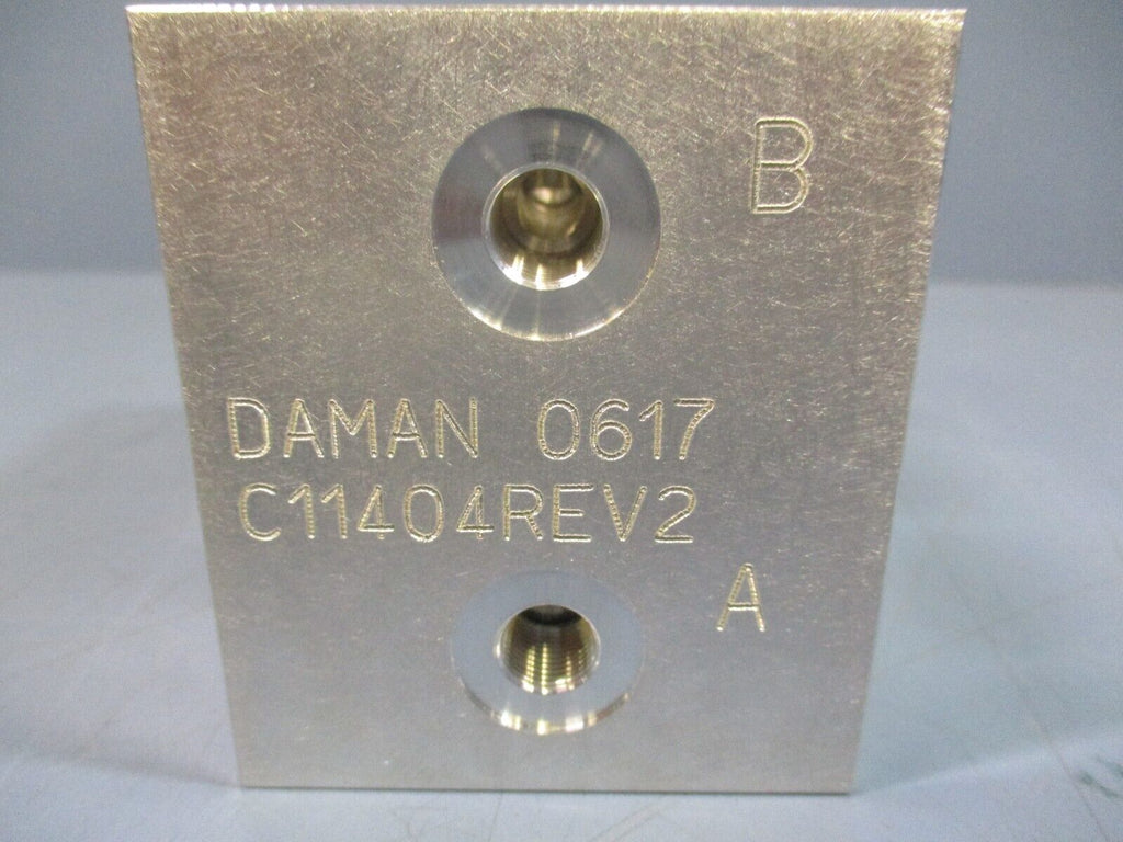 Daman C-11404REV2 Hydraulic Manifold New | eTech Surplus