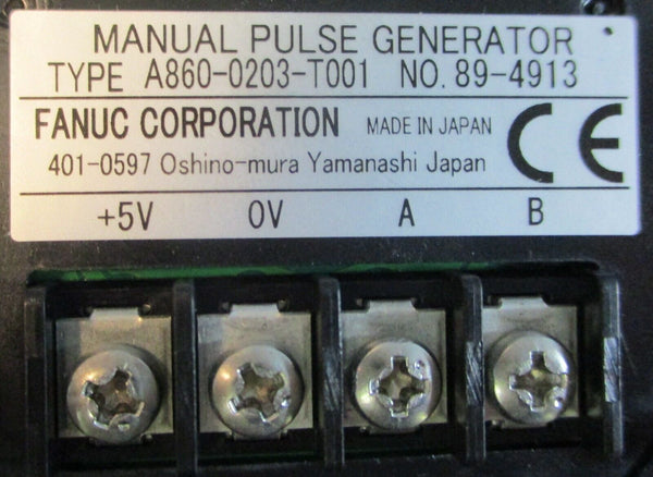 Fanuc A860-0203-T001 Manual Pulse Generator Handwheel | eTech Surplus