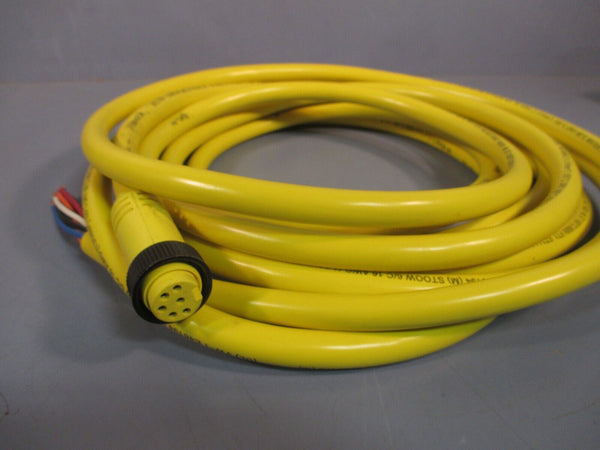 BRAD CONNECTIVITY FEMALE STRAIGHT PVC CORDSET 1300070028 | eTech Surplus