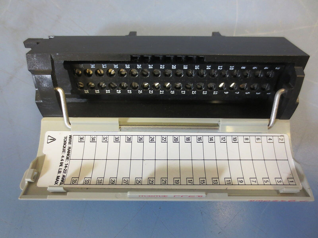 Allen Bradley TBCH A Plug & Standard Cover, 0128, removable 36 pin con ...