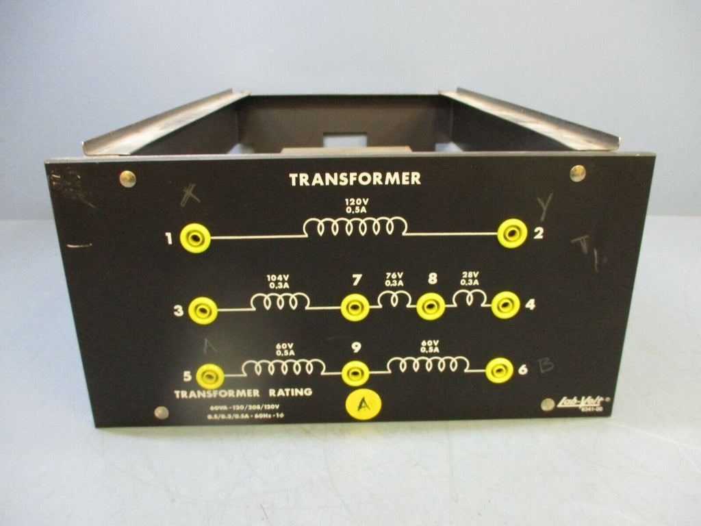 Lab-Volt 8341-00 Transformer 60VA-120/208/120V .5/.3/.5A 60Hz | eTech ...