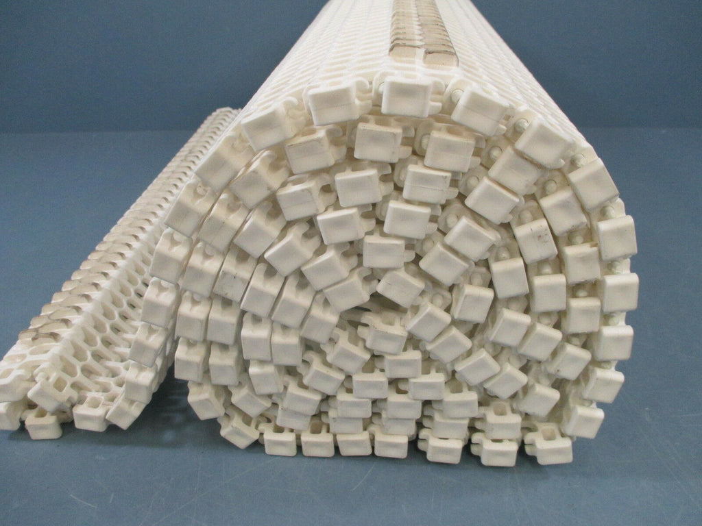Intralox Series 2400 Flush Grid White Polypropylene 18" X 8' Ft Belt ...