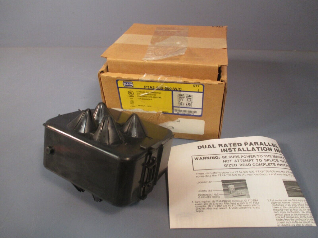 ILSCO Parallel Tap Connector PTA2-750-500-W/C | eTech Surplus