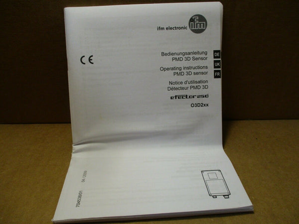 IFM Electronic PMD 3D Sensor O3D200 NEW IN BOX | eTech Surplus