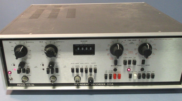 Physical Data Inc. 513A Transient Recorder Unit Lab Used | eTech Surplus